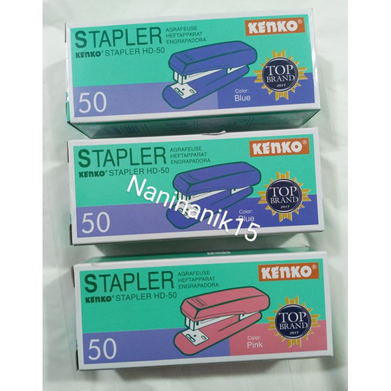 Jual ALAT STAPLES KENKO STAPLER HD-50 / SETAPLES KENKO HD-50 | Shopee Indonesia