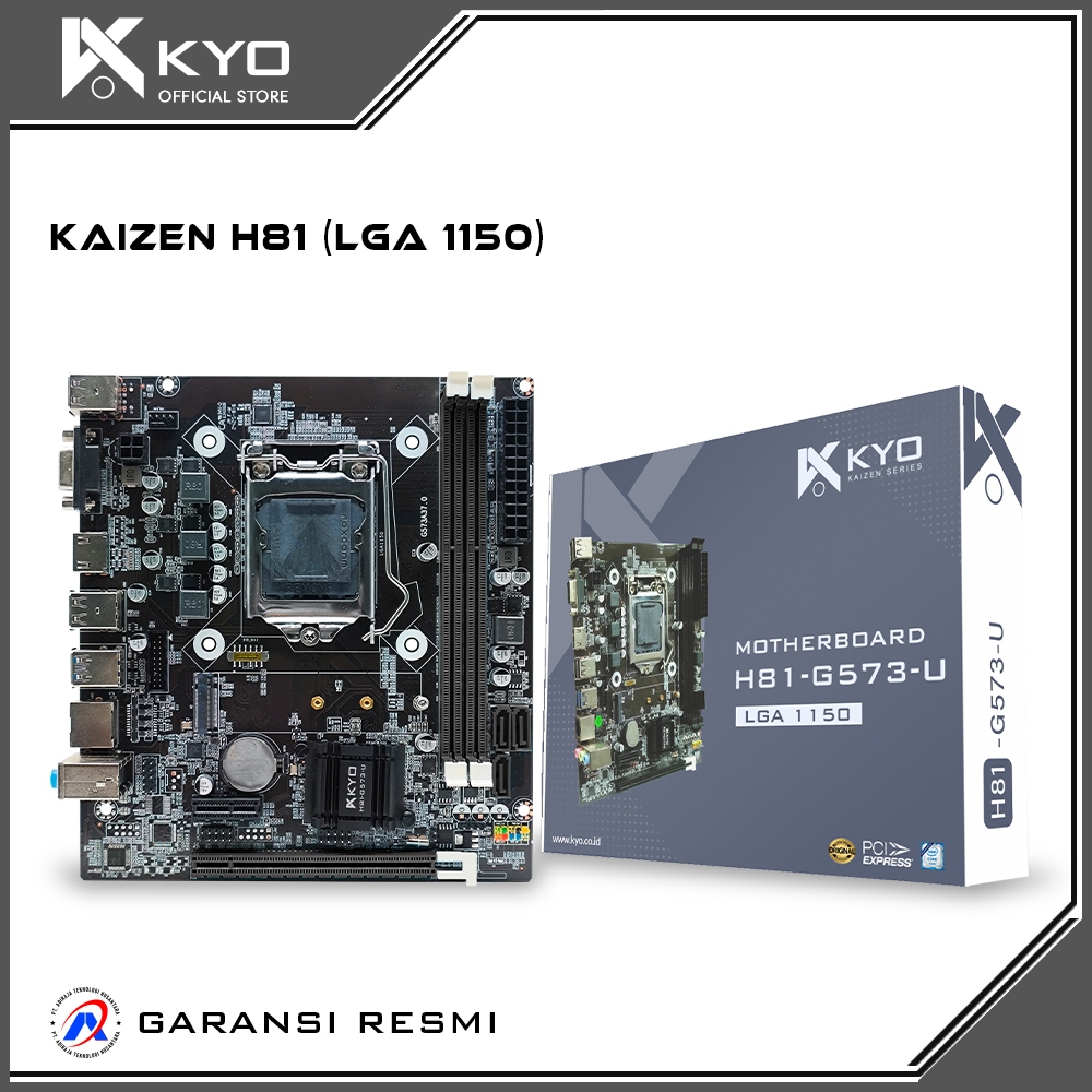 Jual KYO Kaizen Motherboard H81 LGA1150 ddr3 H81 Mainboard Mobo H81 ...