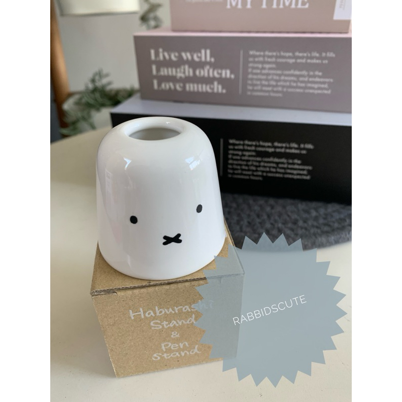 Jual Miffy Face Round Toothbrush & Pen Stand | Shopee Indonesia