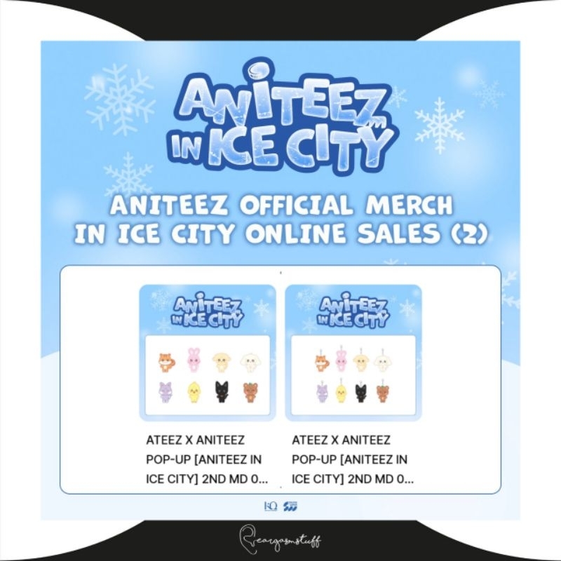 Jual ATEEZ ANITEEZ IN ICE CITY OFFICIAL MD / MERCH/ MERCHANDISE ...