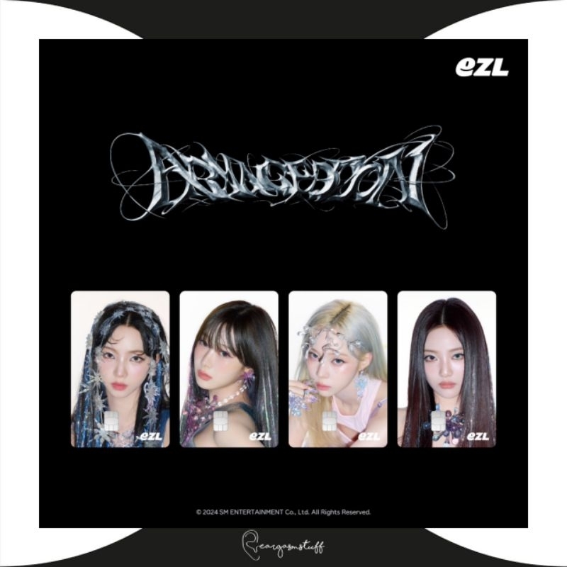 Jual AESPA EZL CARD OFFICIAL MERCH/ MERCHANDISE/ MD | Shopee Indonesia