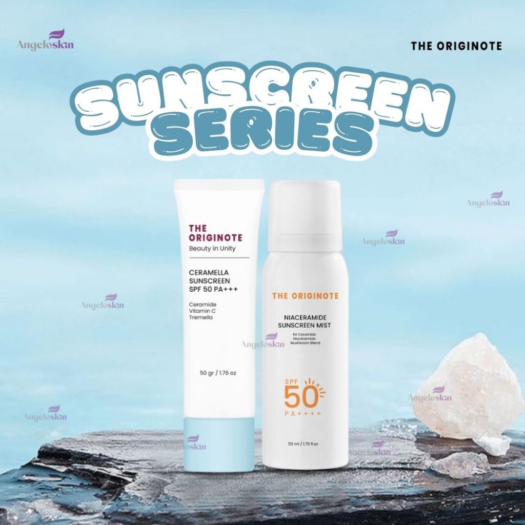 Jual ANGELO SKIN The Originote Sunscreen Series I Ceramella SPF50 Serum ...