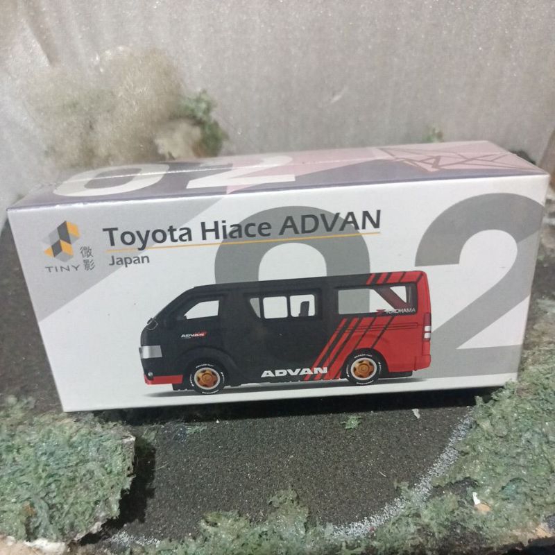 Jual TINY Toyota Hiace ADVAN Japan (Free Protektor) | Shopee Indonesia