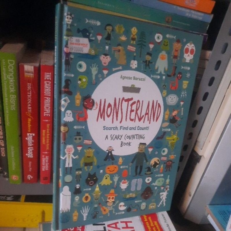 Jual MONSTERLAND SEARCH FIND AND COUNT A SCARY COUNTING BOOK - AGNESE ...