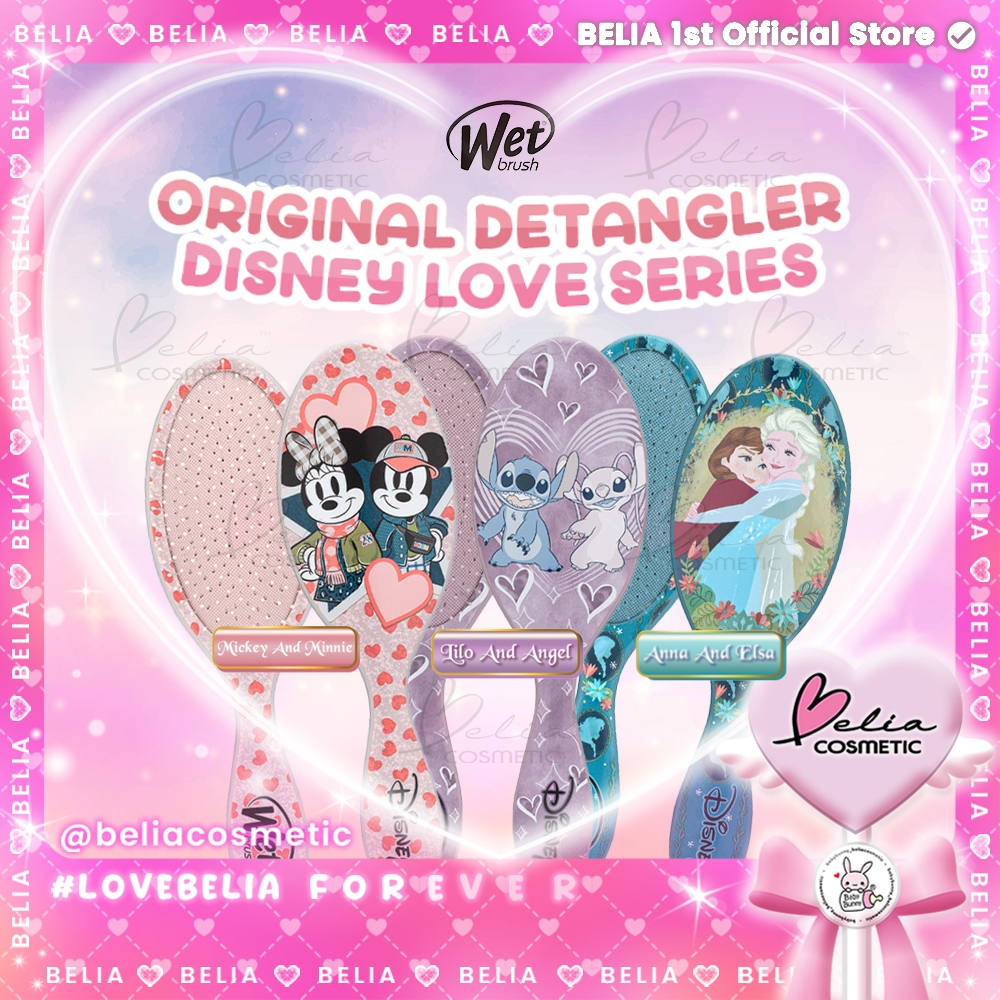 Jual BELIA WET BRUSH Disney Love Series | Sisir Rambut Premium | Shopee ...