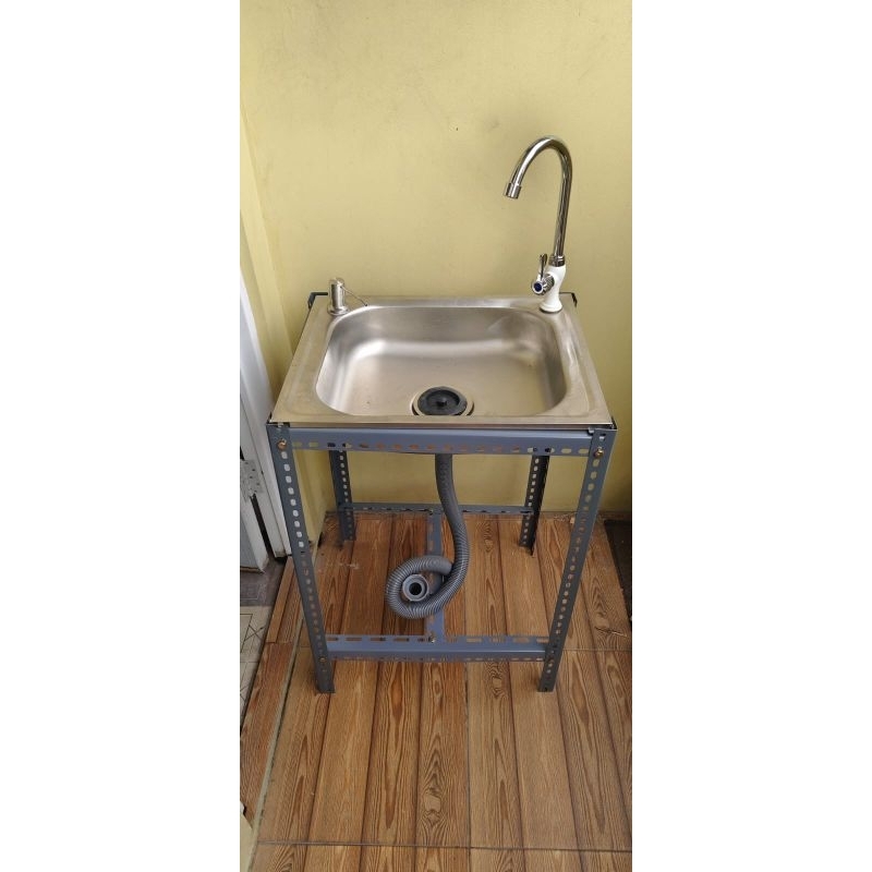 Jual wastafel cuci piring meja stainless | Shopee Indonesia