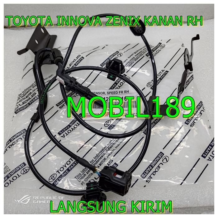 Jual SENSOR KABEL ABS REM DEPAN TOYOTA INNOVA ZENIX KANAN RH | Shopee ...
