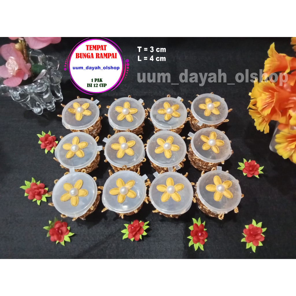 Jual tempat bunga rampai, kotak bunga rampai, bunga rampai, uum_dayah ...
