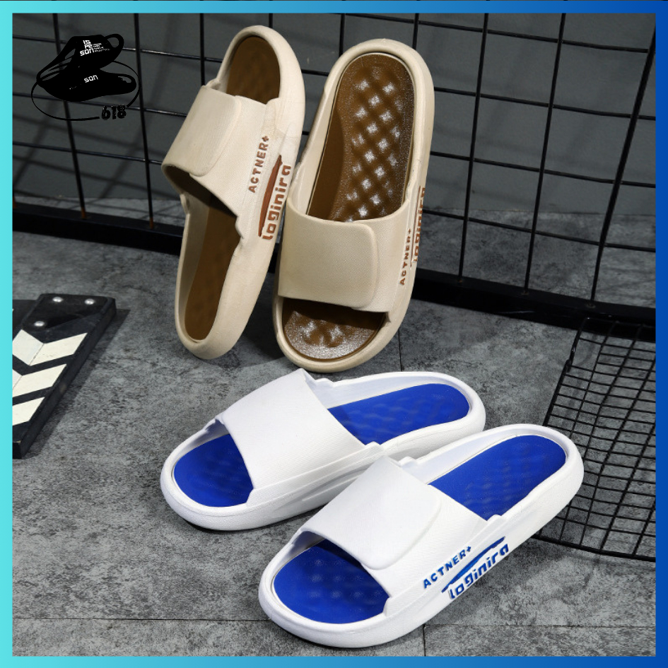 Jual Sandal Pria Wanita 9988 Lanigiro Sendal Sloop Rumah Bahan Karet ...