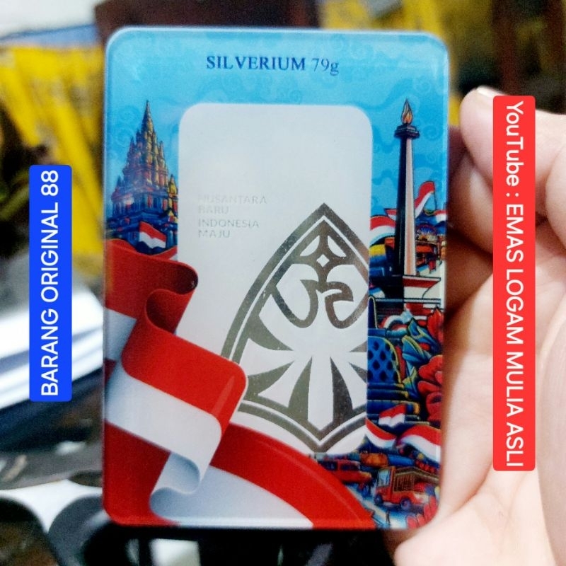 Jual PERAK SILVER 79 GRAM MURNI ASLI ORIGINAL SILVERIUM EDISI ...