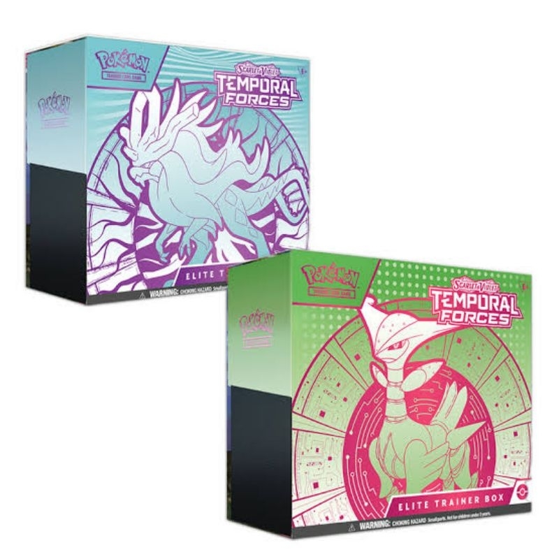 Jual Temporal Force Elite Trainer Box ( ETB ) Pokemon Tcg Scarlet Dan ...