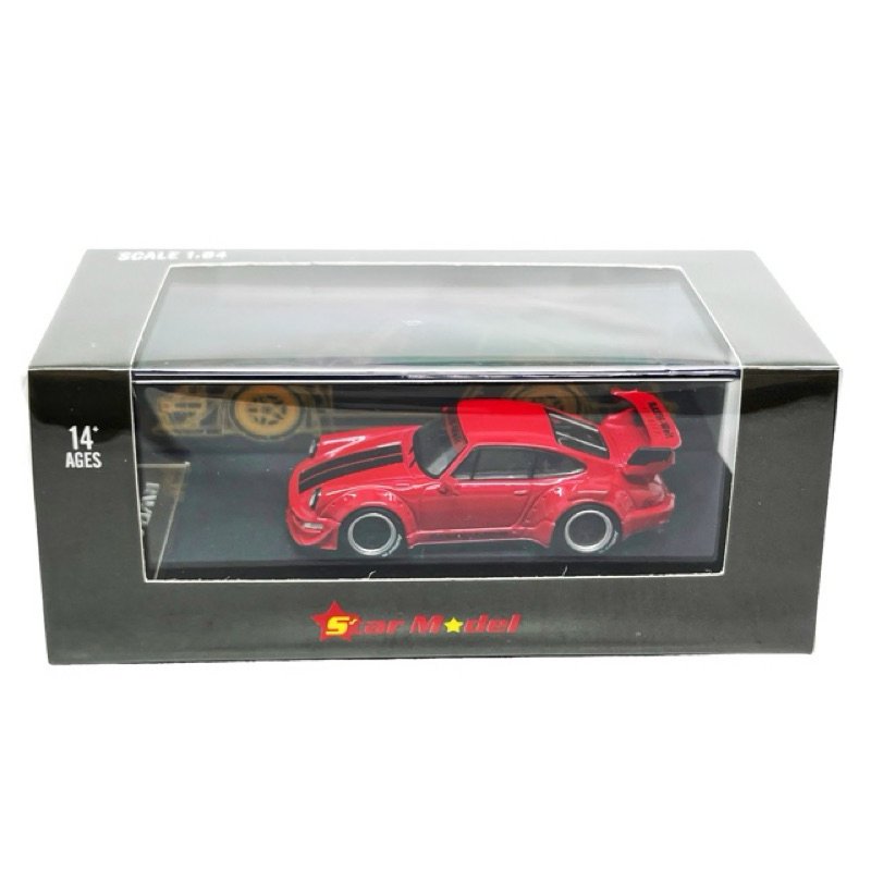 Jual Star Model 64 RWB 964 GT Wing Red | Shopee Indonesia
