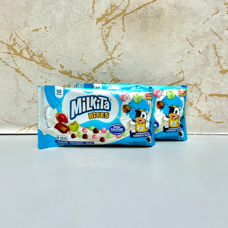 Jual Milkita Bites Assorted Permen Susu Candy Milk | Shopee Indonesia