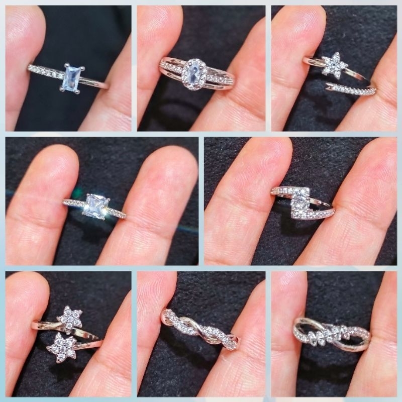 Jual Cincin silver xuping dengan mata zircon berlapis emas | Shopee ...