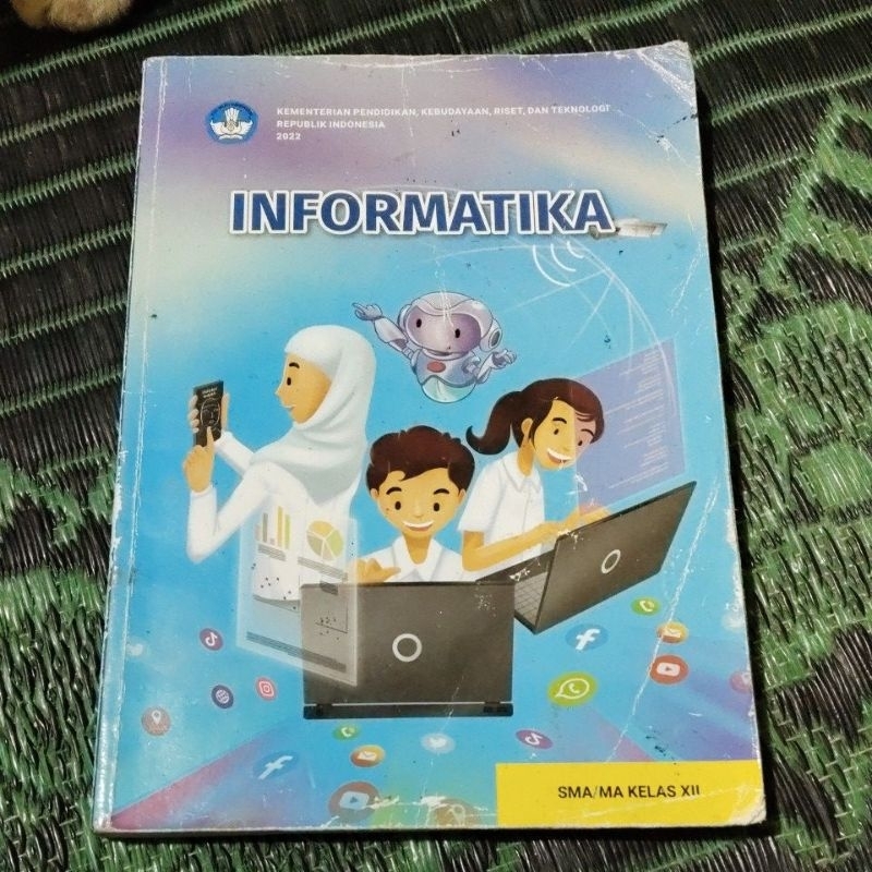 Jual BUKU ORI INFORMATIKA KELAS 3 SMA PENERBIT KEMENDIKBUD TAHUN 2022 ...