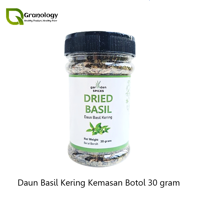 Jual Garden Spices Bumbu Kemasan Botol - Daun Basil Kering (30 gram ...
