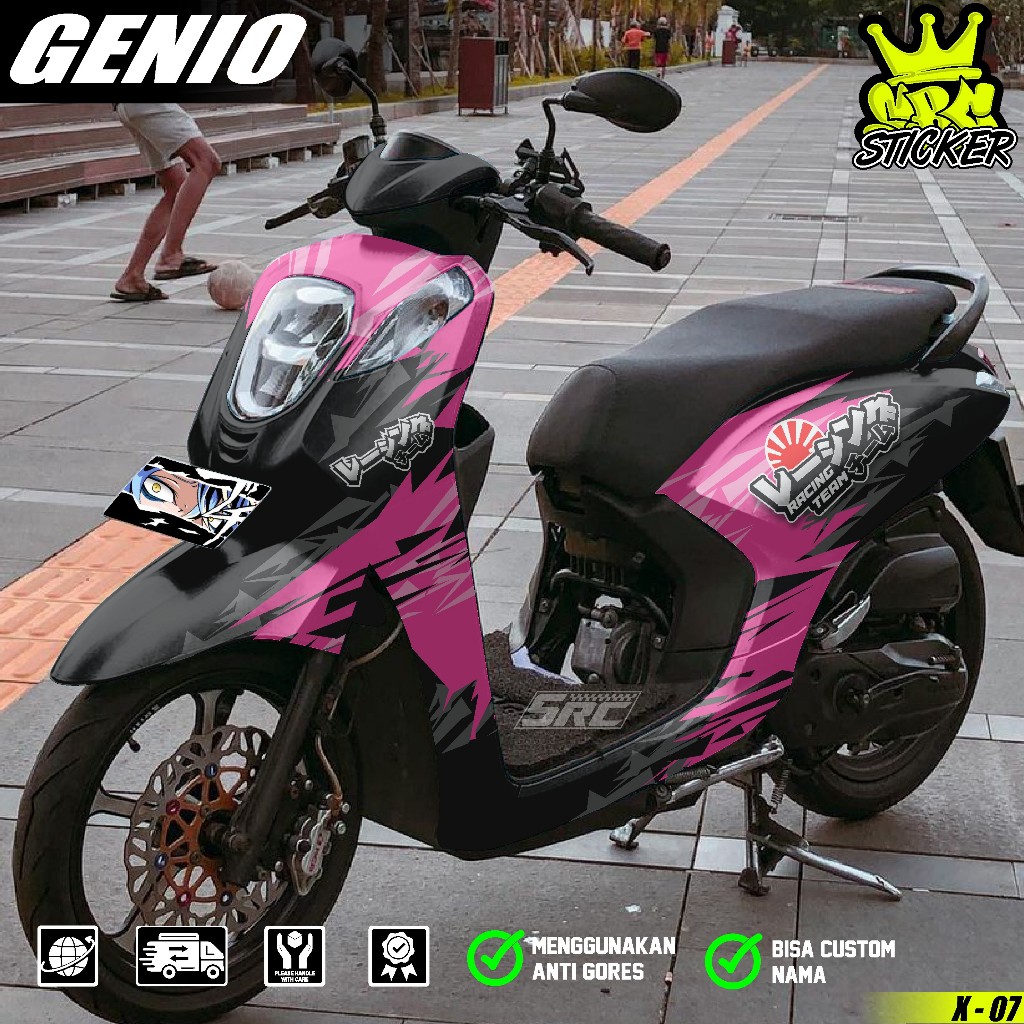 Jual Sticker Decal Full Body Motor Honda Genio 2019 2020 2021 2022 2023 ...