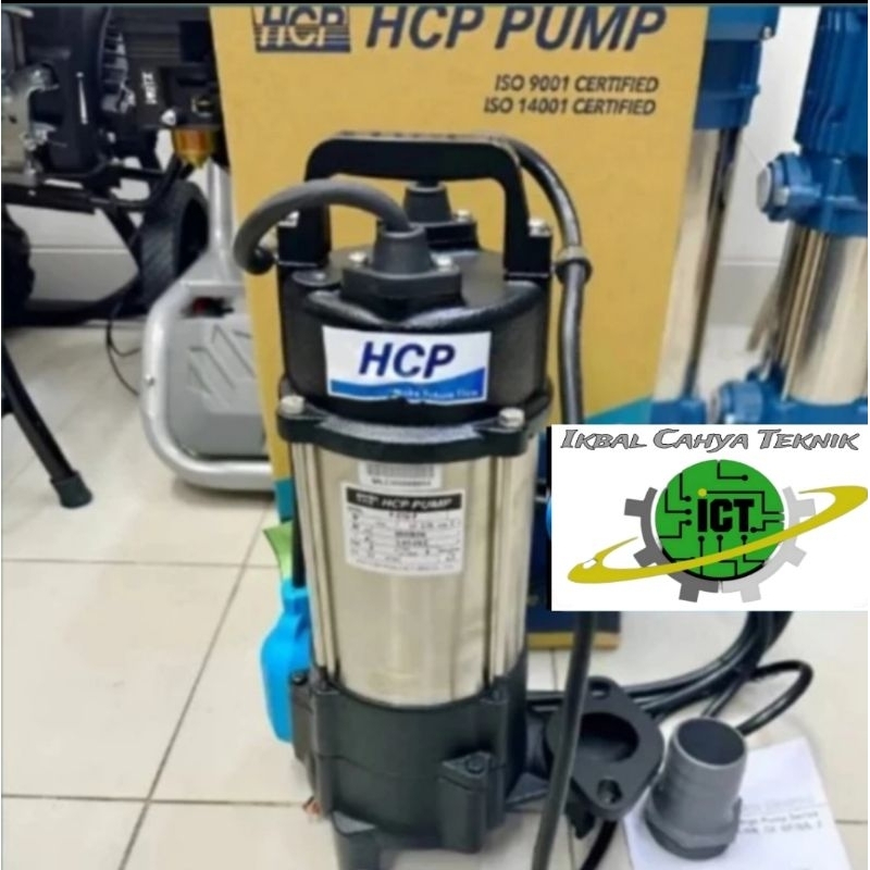 Jual pompa celup Hcp F-21 UF 1Hp 0,75Kw 3 Phase 380V pompa celup air ...