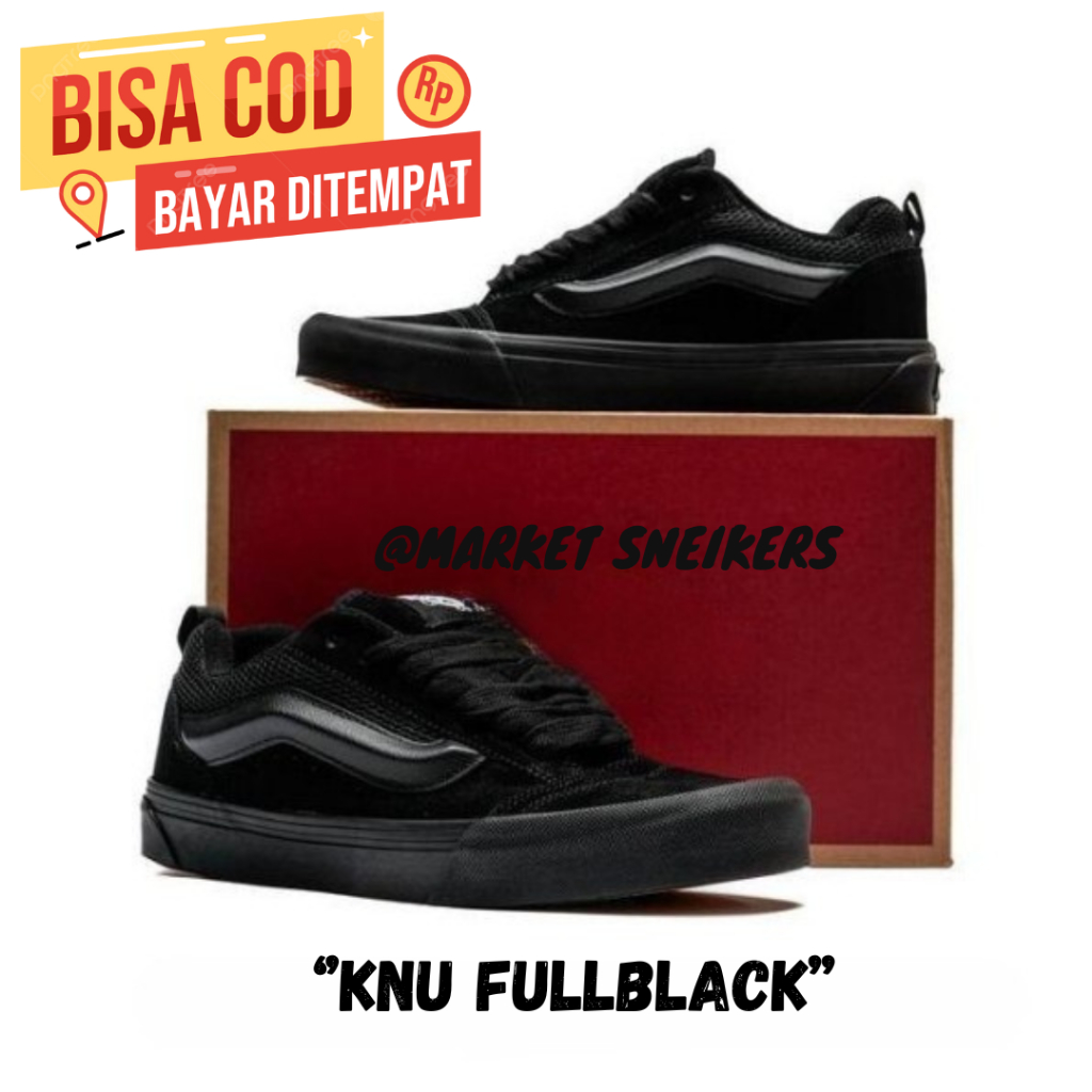 Jual Vans Vault UA Knu-Skool VR3 Lx Imran Potato Black White Vans Knu ...