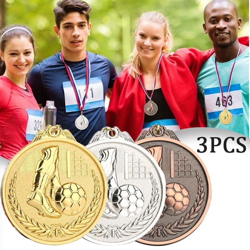 Jual Medali Bola Sepak Mendali Futsal Medali Peringatan Desain Piala ...