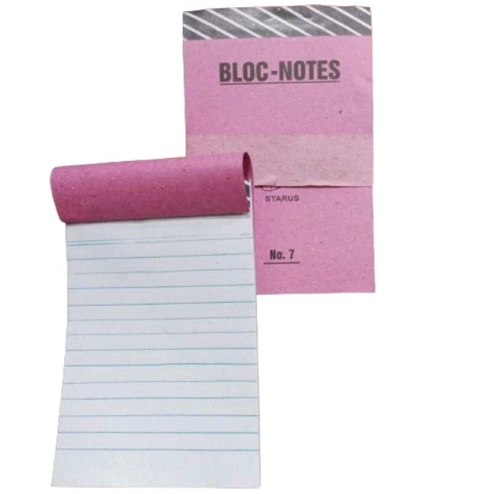Jual Block Notes Kecil Bergaris No.7(12Pcs) | Shopee Indonesia