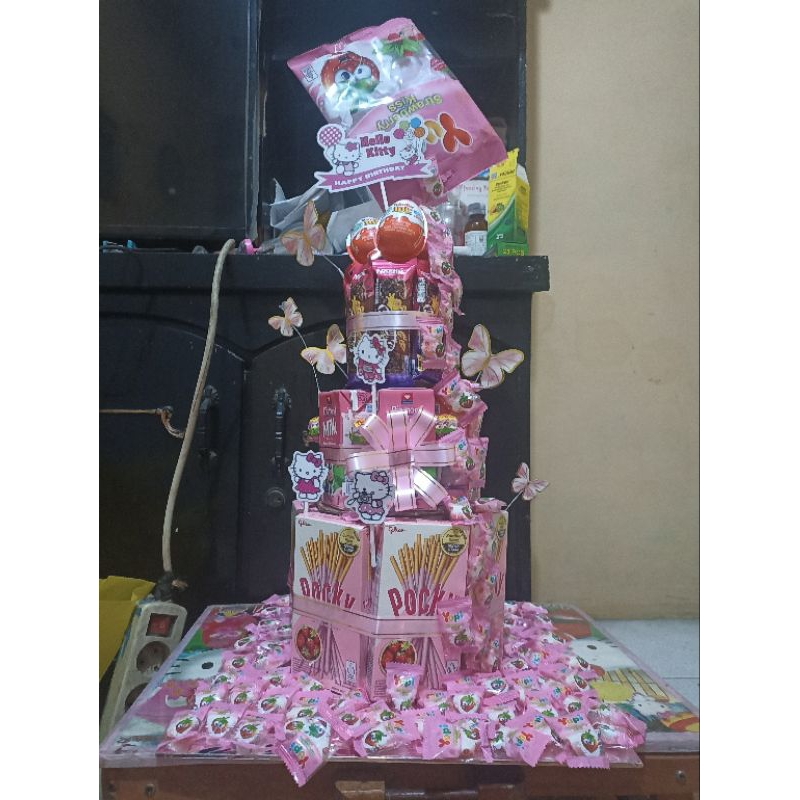 Jual kue ulang tahun Snack isi duit | Shopee Indonesia