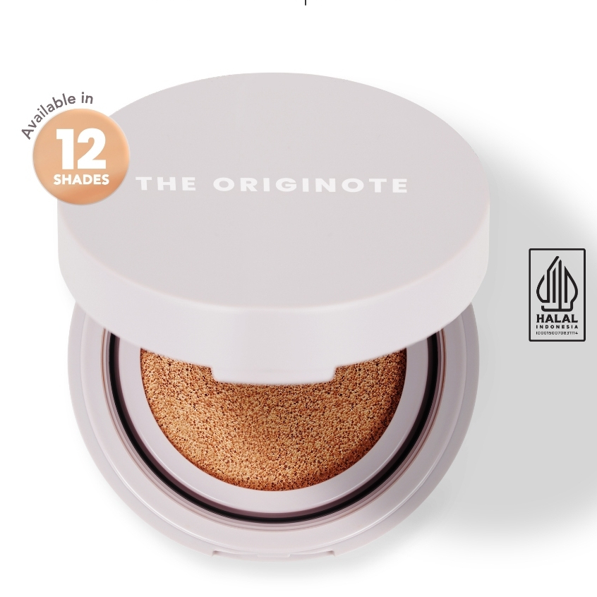 Jual The Originote High Cover Serum Cushion - 12 Shade - Tekstur Ringan ...