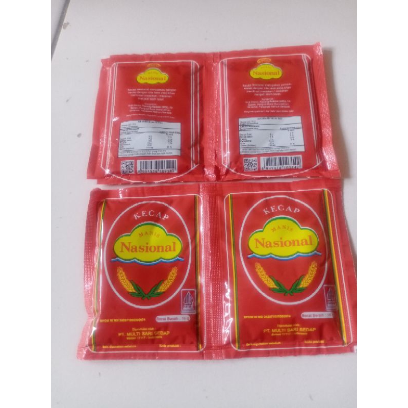 Jual kecap nasional sachet/ renceng | Shopee Indonesia