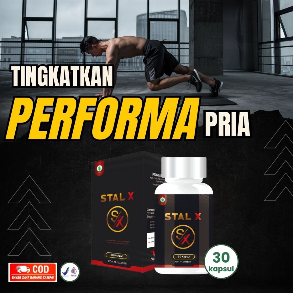 Jual HERBAL OBAT KUAT PRIA TAHAN LAMA STAL X BPOM STAMINA TERBAIK TAHAN LAMA TERMURAH TERBARU ...