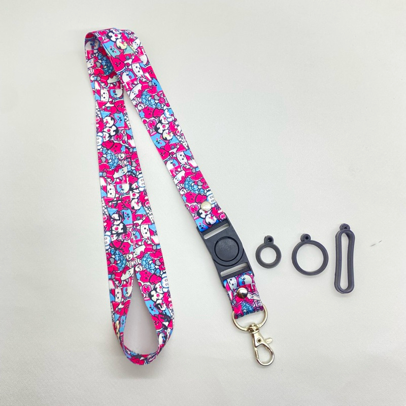 Jual Lanyard ID Card Holder / Gantungan Name Tag / Lanyar name tag 3pcs ...