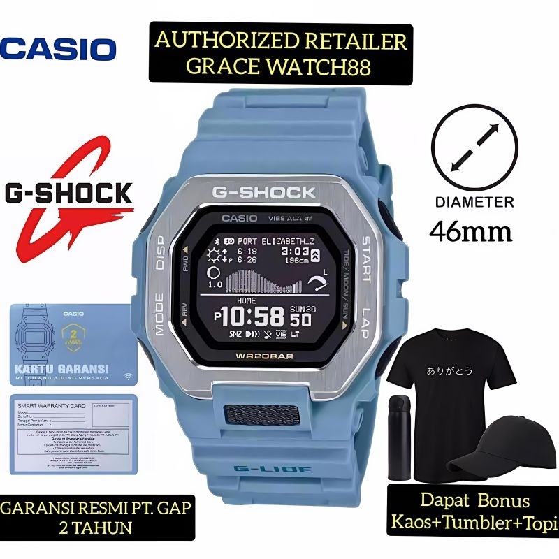 Jual Jam tangan Casio G-Shock gbx-100-2adr / Gshock original gbx-100-2a | Shopee Indonesia