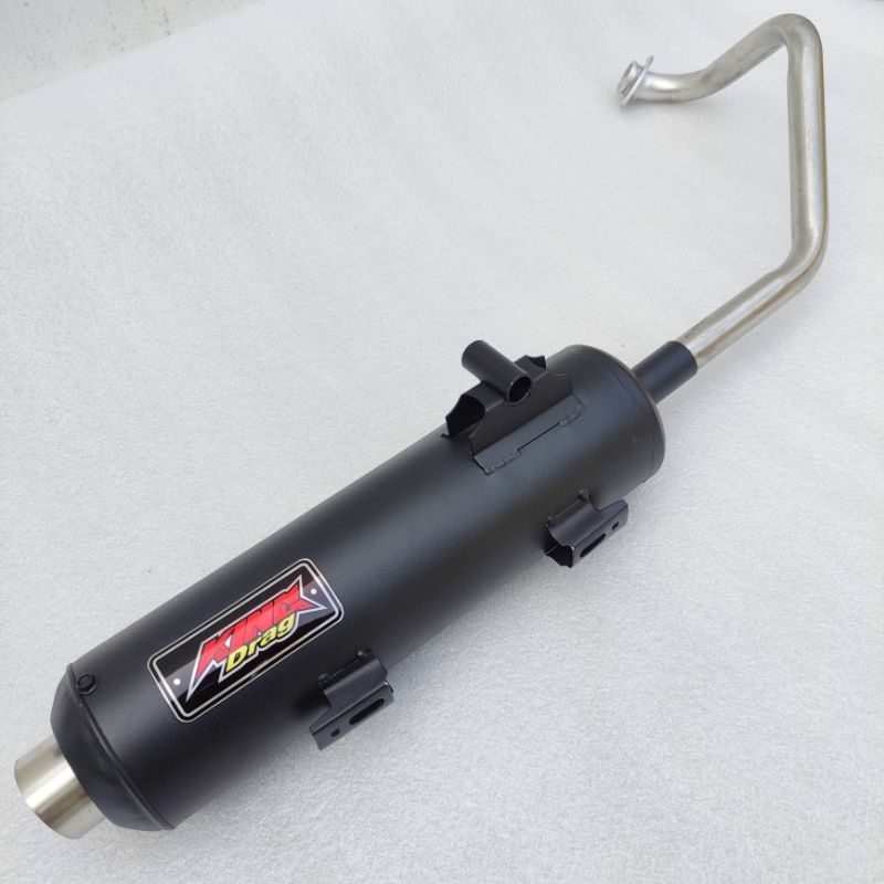 Jual KING DRAG exhaust muffler pipe standard racing for click 125i ...