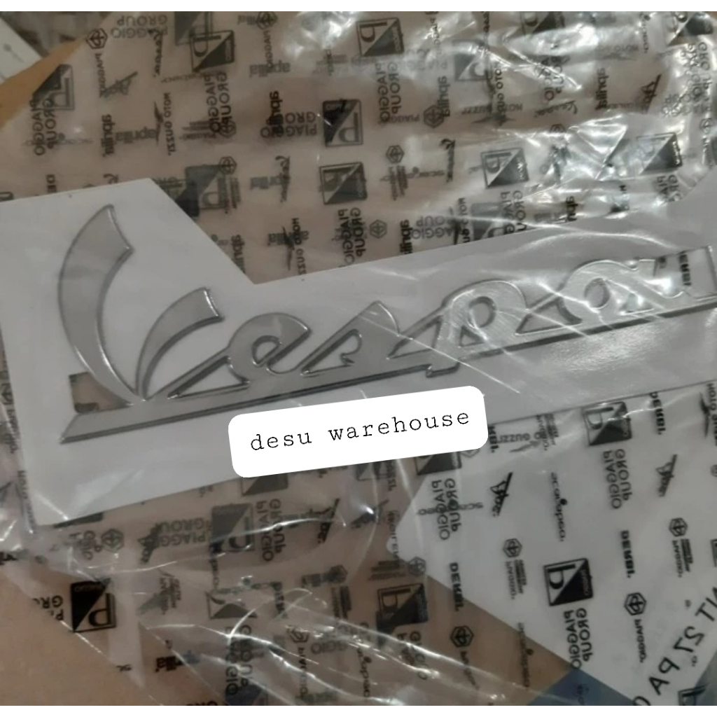 Jual Sticker Vespa Tempong Body Samping Ori Emblem Stiker Sprint ...