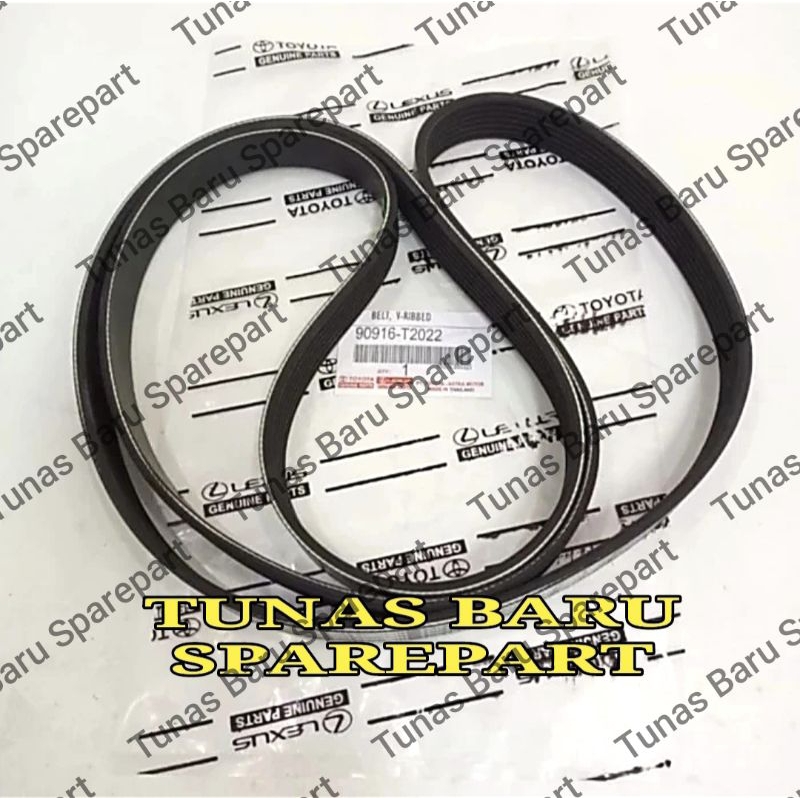 Jual Fanbelt Fan Belt V Belt Tali Kipas Hilux Revo Diesel 2GD 2015 Up Original 1Pc | Shopee ...
