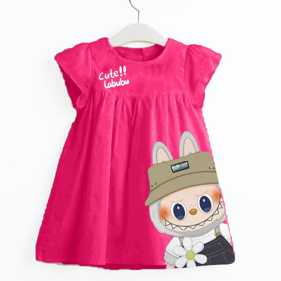 Jual LABUBU CUTE DRESS ANAK PEREMPUAN | Shopee Indonesia