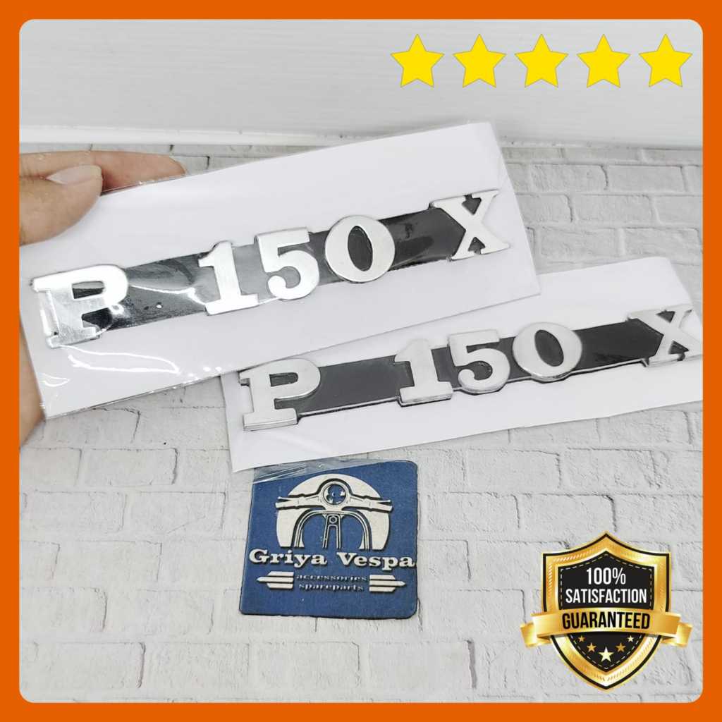 Jual Emblem Vespa P150X PX Tepong | Shopee Indonesia