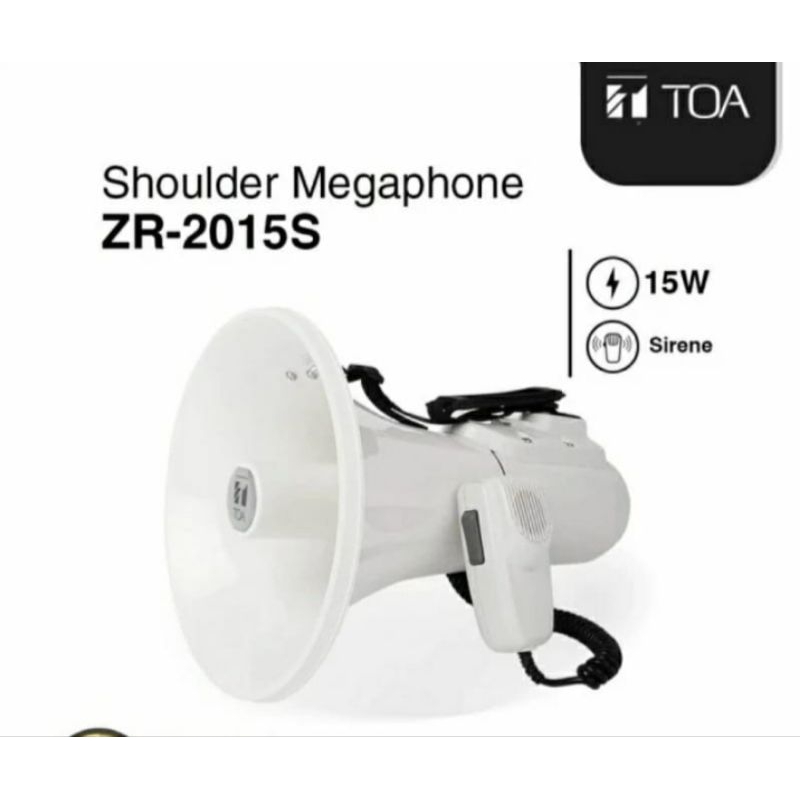 Jual Toa megaphone zr2015s/spiker toa zr2015s/toa unjuk rasa | Shopee ...