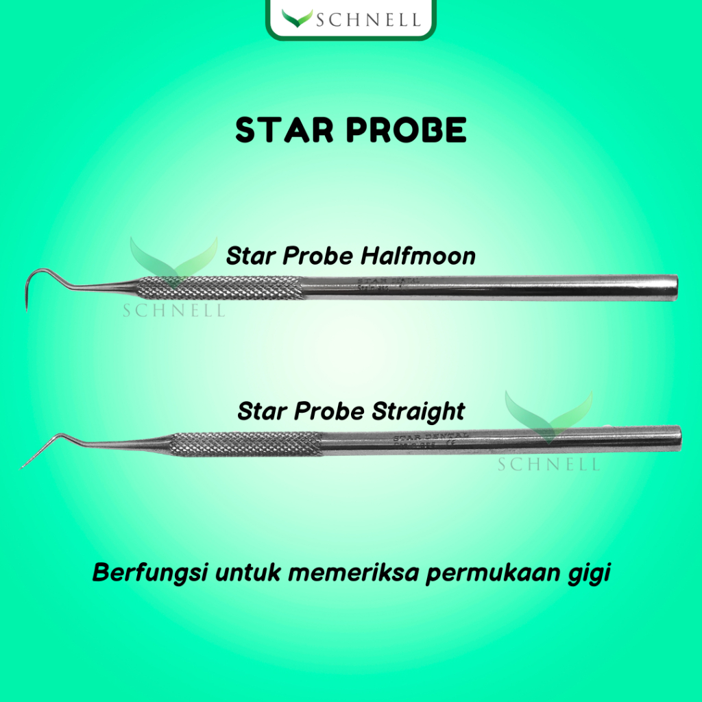 Jual Star Probe/Sonde lurus bengkok - Dental Instrument | Shopee Indonesia