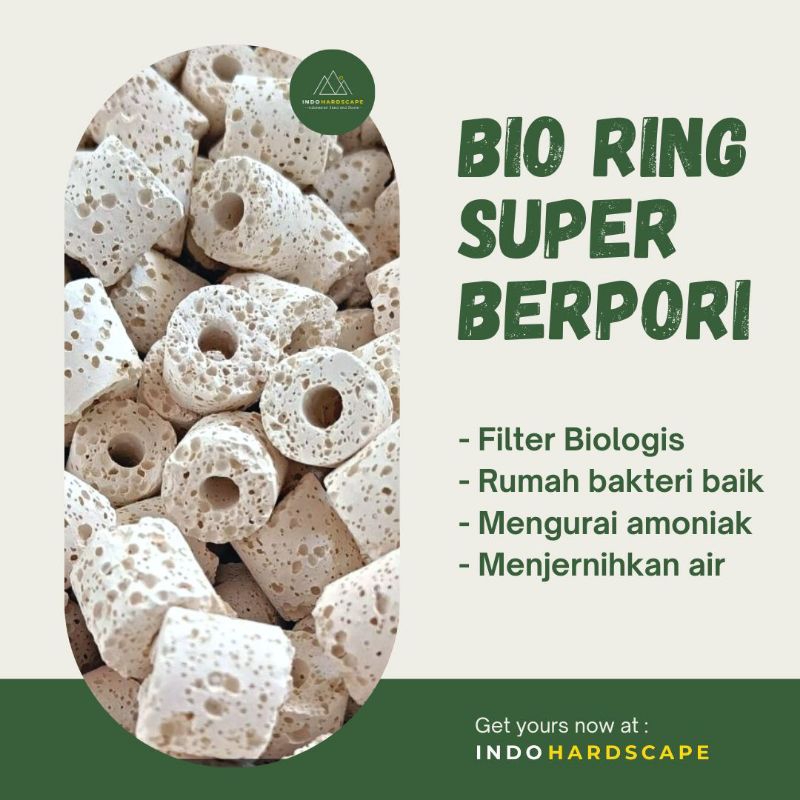 Jual 500GR BIO RING SUPER BERPORI / BIO RING KANDILA | Shopee Indonesia