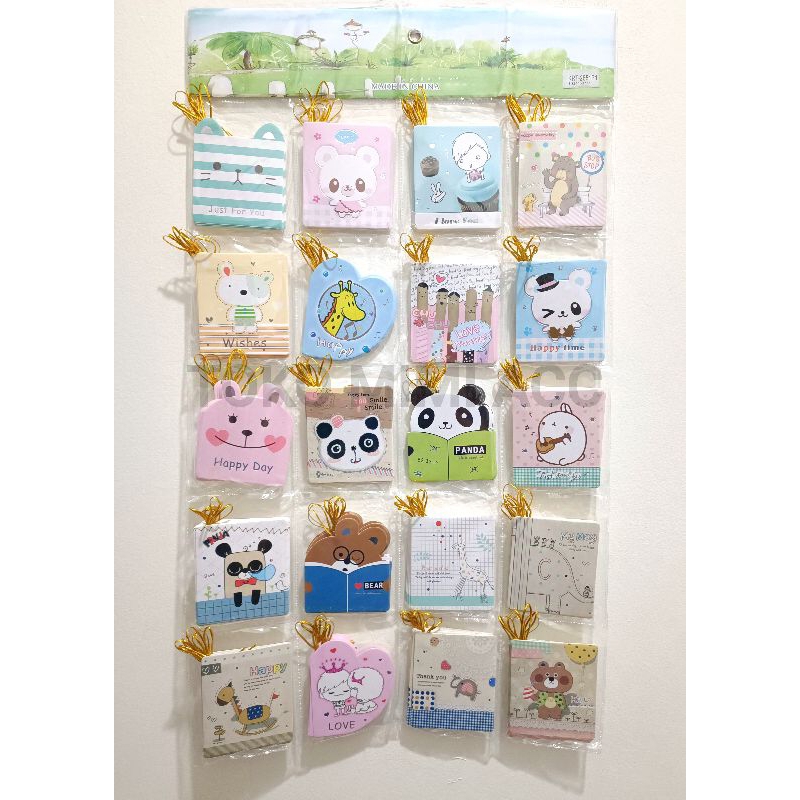 Jual MIMI ACC GROSIR 160 PCS KARTU UCAPAN | KARTU UCAPAN MOTIF BINATANG ...