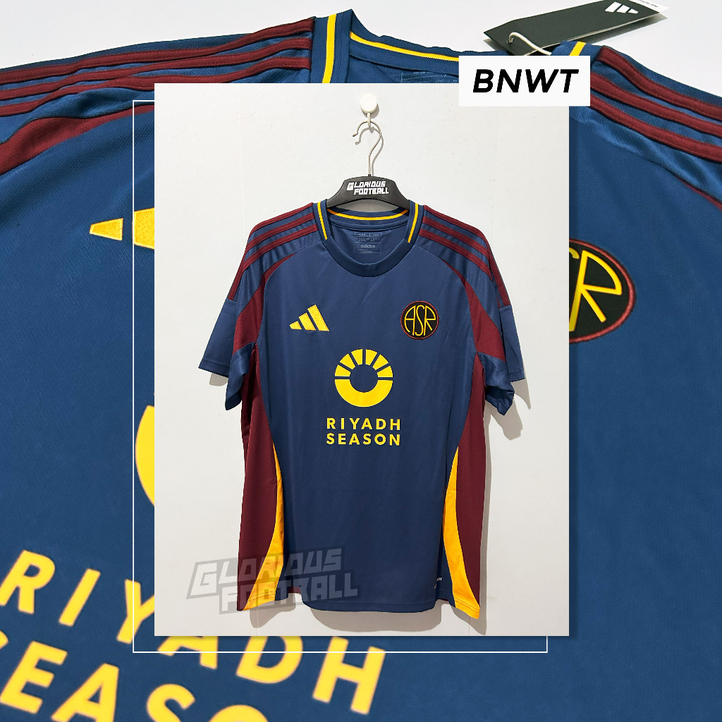 Jual Jersey Original Roma 3rd 2024/2025 BNWT - IT6062 | Shopee Indonesia