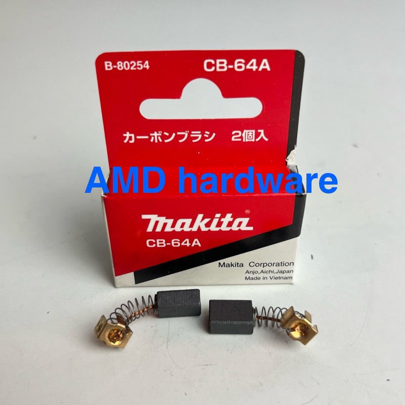 Jual CARBON BRUSH MAKITA ORIGINAL CB-64A ARENG CB64A MESIN BOR M0600B 6411 6412 JIGSAW 4327M ...