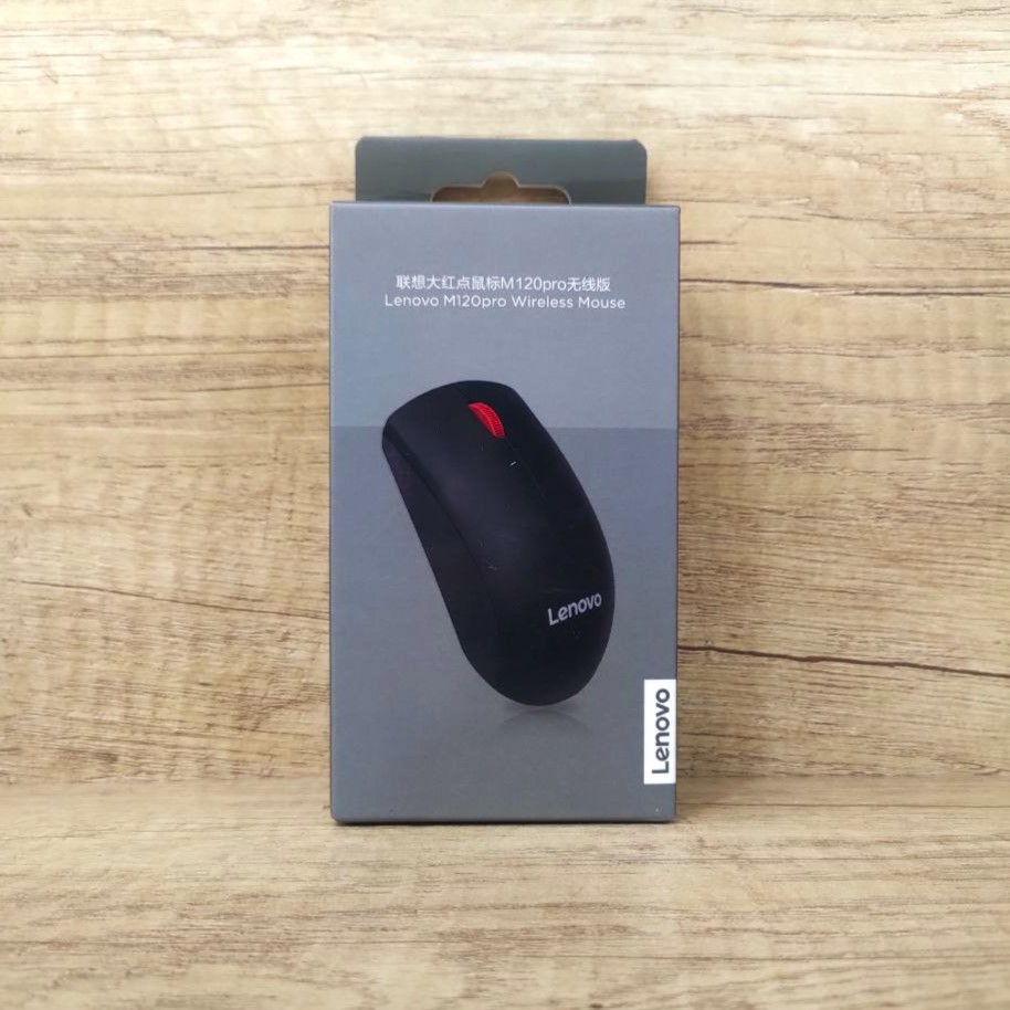 Jual Lenovo M120 Pro Wireless Mouse 2.4GHz Laptop Mouse USB Receiver ...