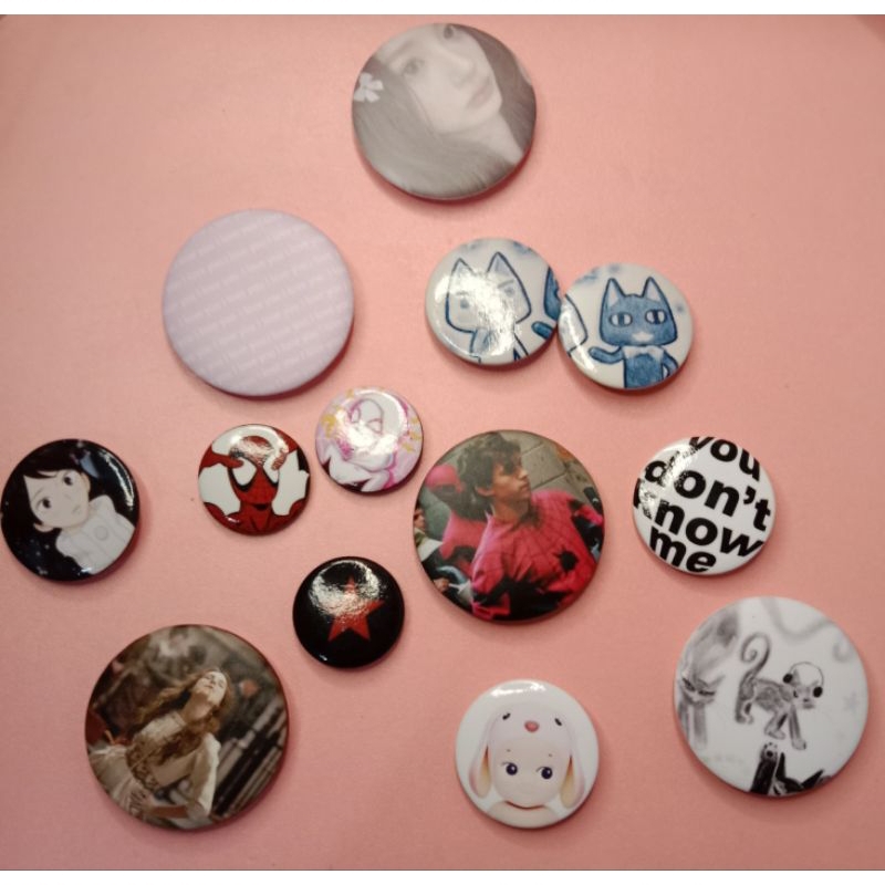 Jual PINS pin button pin for bag pin aesthetic y2k coquette sony angel ...