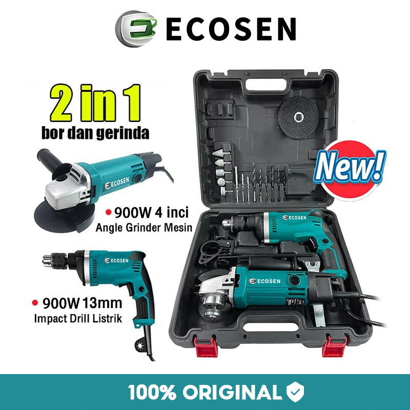 Jual ECOSEN 2IN1 bor dan gerinda mesin bor listrik Gerinda dan bor ...
