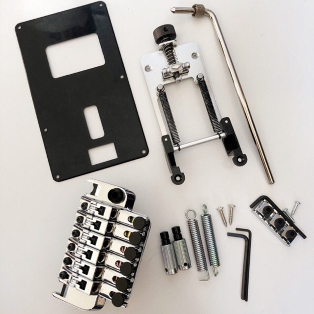 Jual Tremolo Guitar ZPS Edge Zero II Chrome & ZR Synchronize (ZR Mini ...