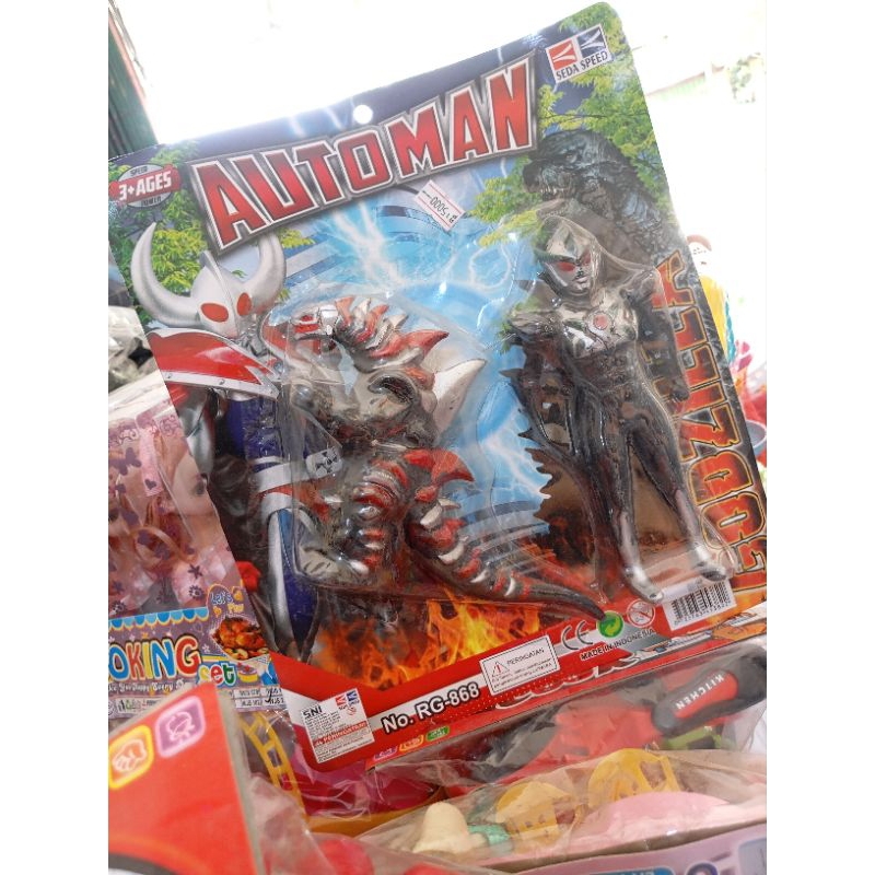 Jual MAINAN ROBOT AUTOMAN MONSTER RG 868 | Shopee Indonesia