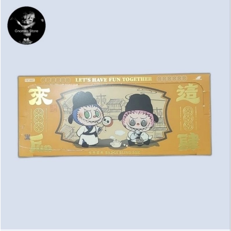 Jual FULL SET Labubu THE MONSTERS Let's Have Fun Together Series Badge ...
