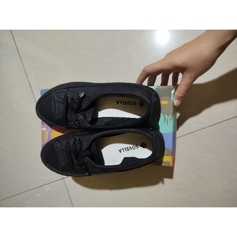 Jual Sovella Sepatu Hitam Terlengkap & Harga Terbaru Juni 2026 | Shopee ...