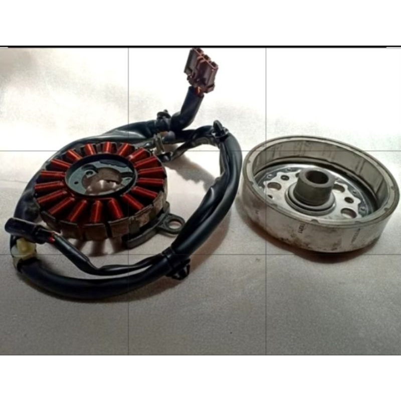 Jual Magnet Mahnit Spull CKP Stator Comp Honda Beat LED BEAT DELUX 2020 2023 Original | Shopee ...